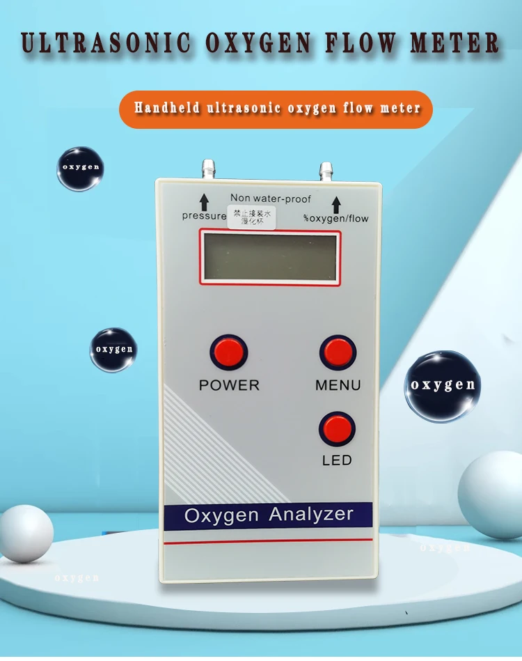 Portable Ultrasonic Oxygen Purity Testerand Oxygen Generator Testing ...