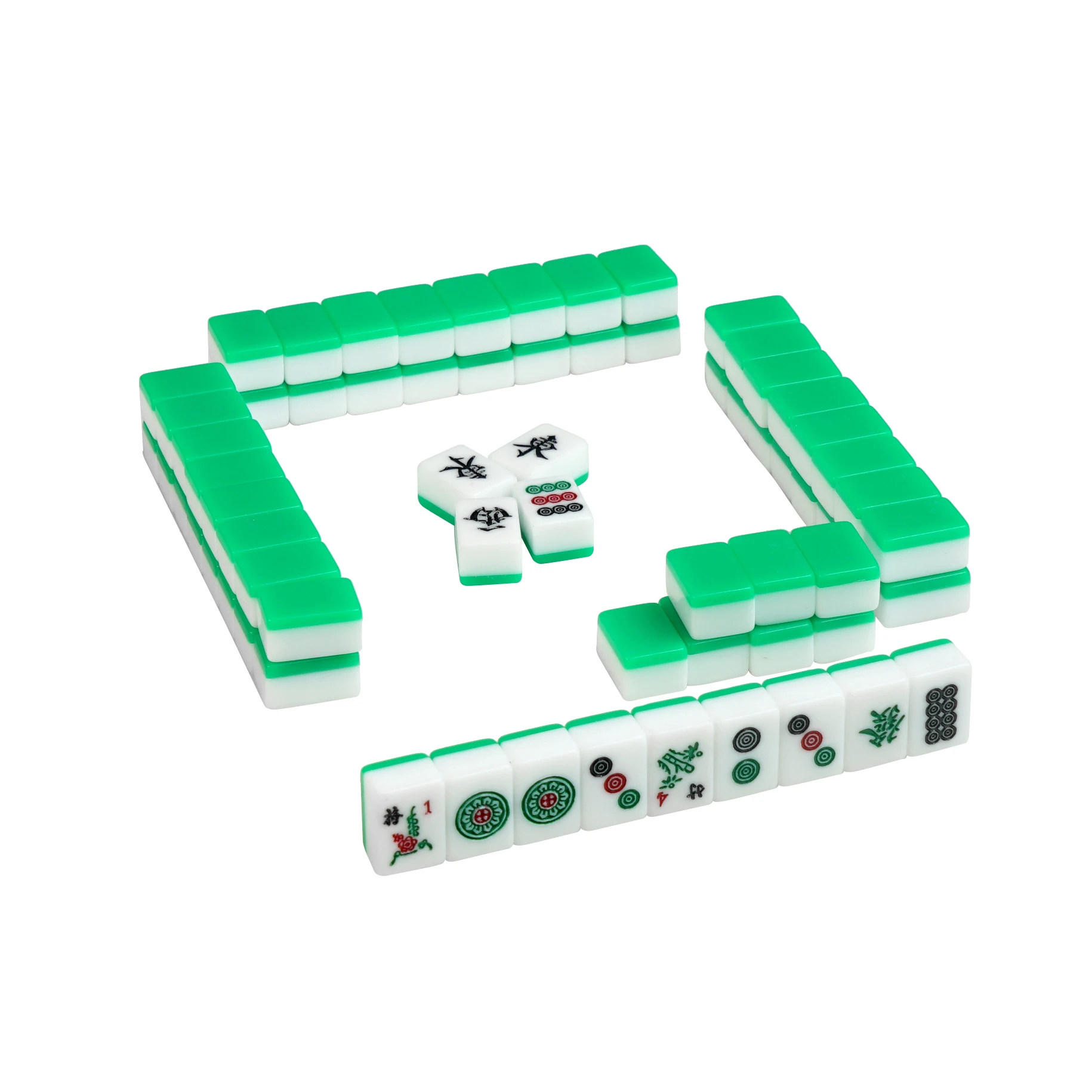 Customizable American Mahjong Set - Durable Acrylic Tiles