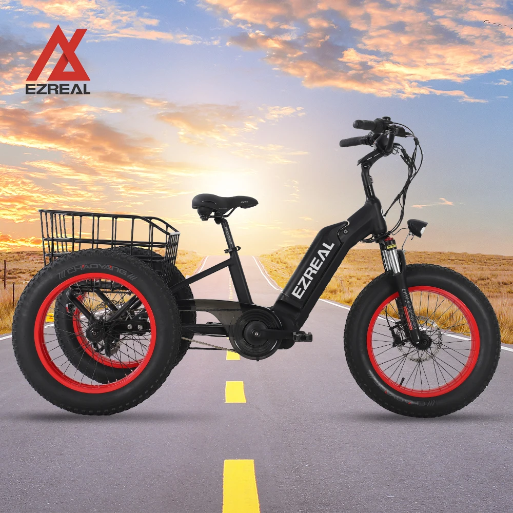 Ezreal Tr01 Best Electric Trikes 500w Mid Drive Electric Tricycle ...