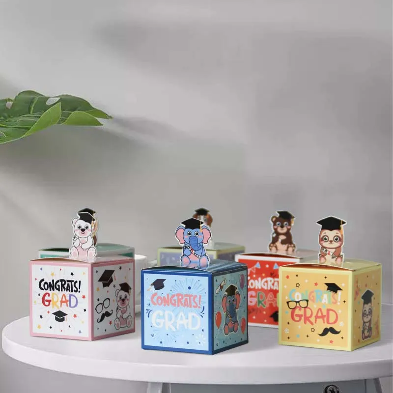 Graduation Party Decoration Paper Boxes - JUMI Gifts