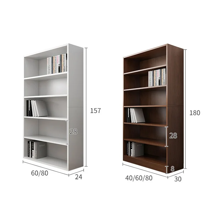 Custom Modern Book Shelf Design - Stylish Storage Solutions