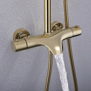 Modern Luxury Shower Set Sanitary Ware Thermostatic Shower Mixer ...
