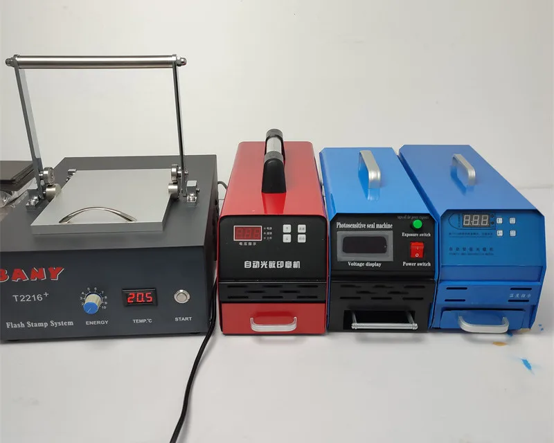Fully Automatic Flash Self Inking Stamp Seal Maker Machine