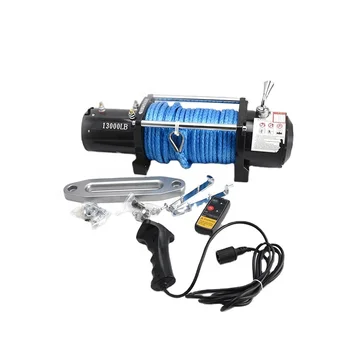 Electric Boat Winch Remote Control Switch 15000lbs Automatic Motor ...