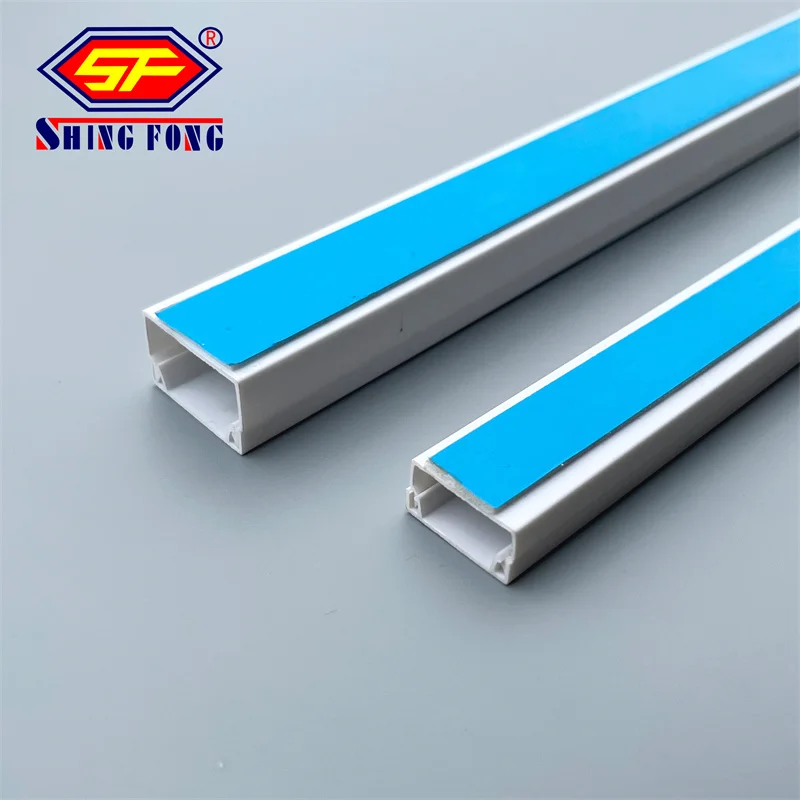 Pvc Cable Trunking System Plastic Cable Concealer Adhesive Pvc Wire Gutters - Buy Adhesive Pvc ...