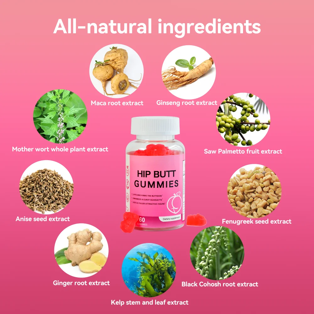 Chinaherbs Custom Bbl Gummies - Enhance Hip & Butt Size
