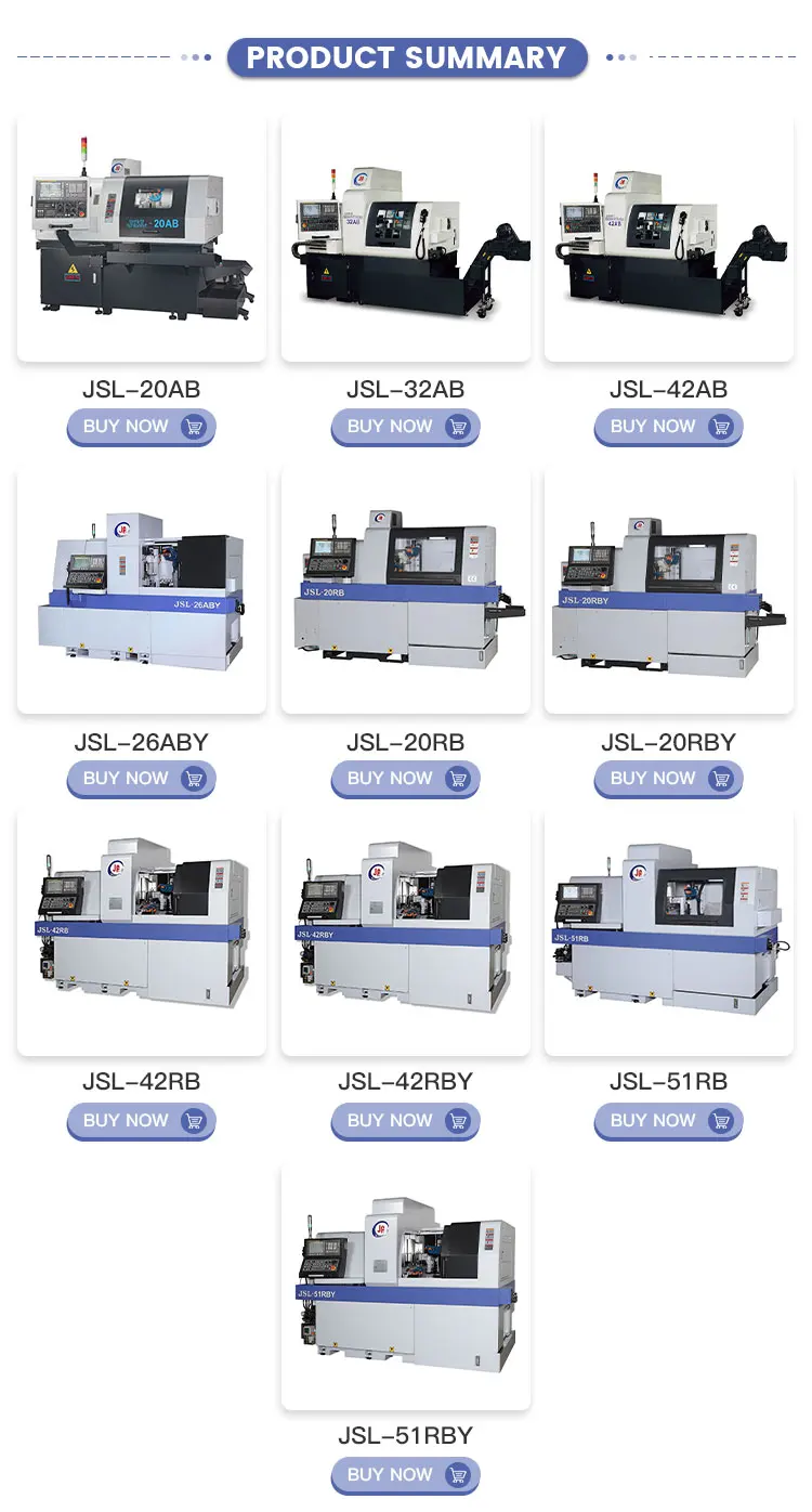 Flat Bed Lathe Cnc Lathe Jsl-42rb Swiss Type Cnc Lathe Machine With Servo Spindle - Buy Cnc ...