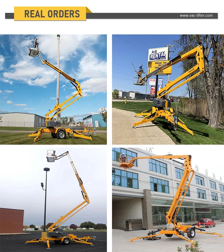 Towable Boom Lift - Self Propelled Articulated Boom Lift
