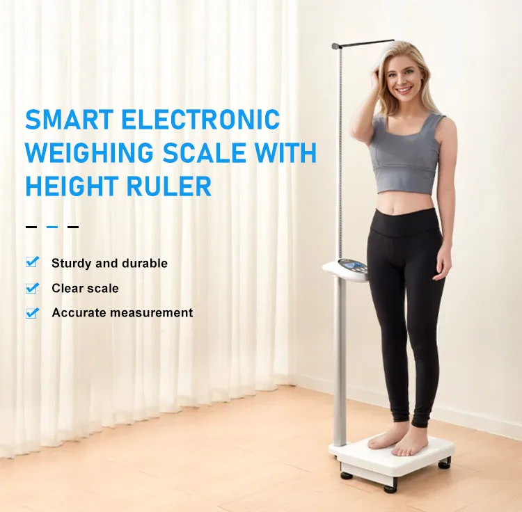 Household 200kg Medical Digital Weighing Scale With Height - Buy ...