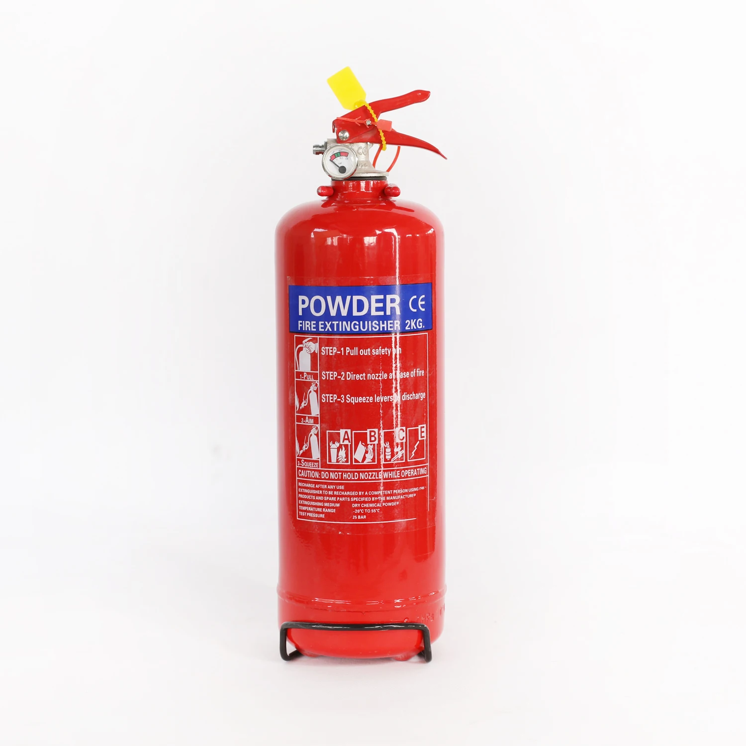 2KG Dry Powder DCP Fire Extinguisher ABC with Steel Bracket| Alibaba.com