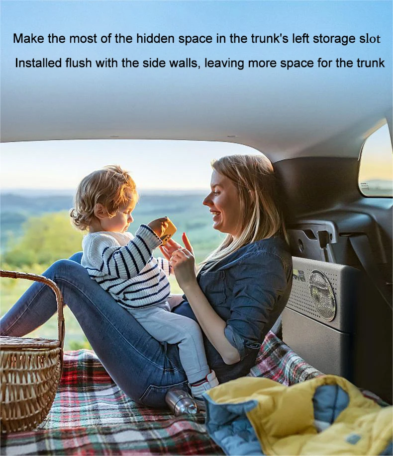 Car Refrigerator for Tesla Model Y Trunk - Compressor Cooling