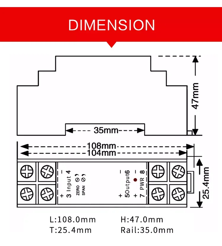 Glt-b Signal Converter Isolator Galvanic Signal Spliter Analog 4-20ma Signal Isolator 0-1000v Dc ...