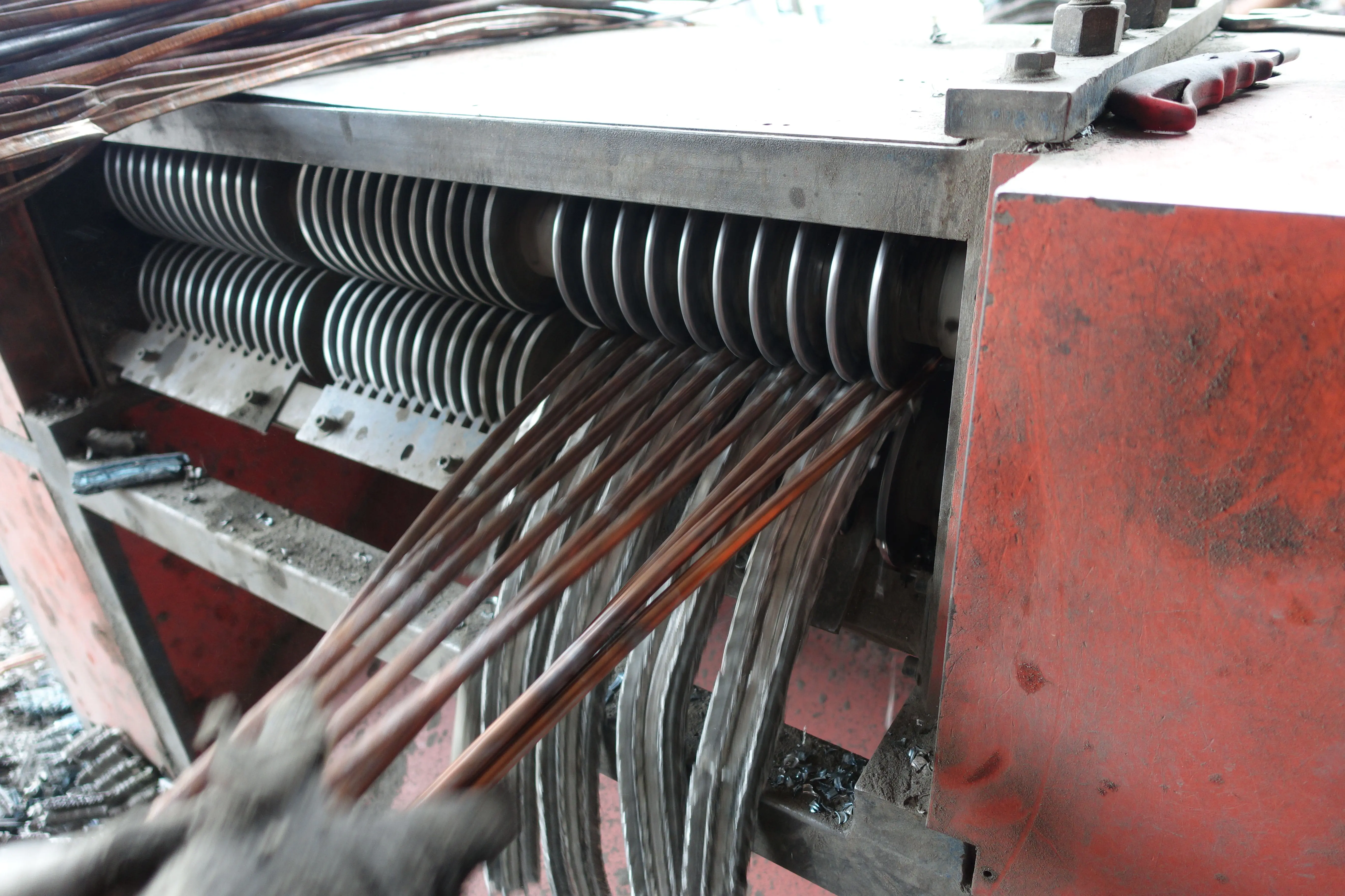 2024 Air Conditioner Radiator Separator Scrap Copper Wire Recycling