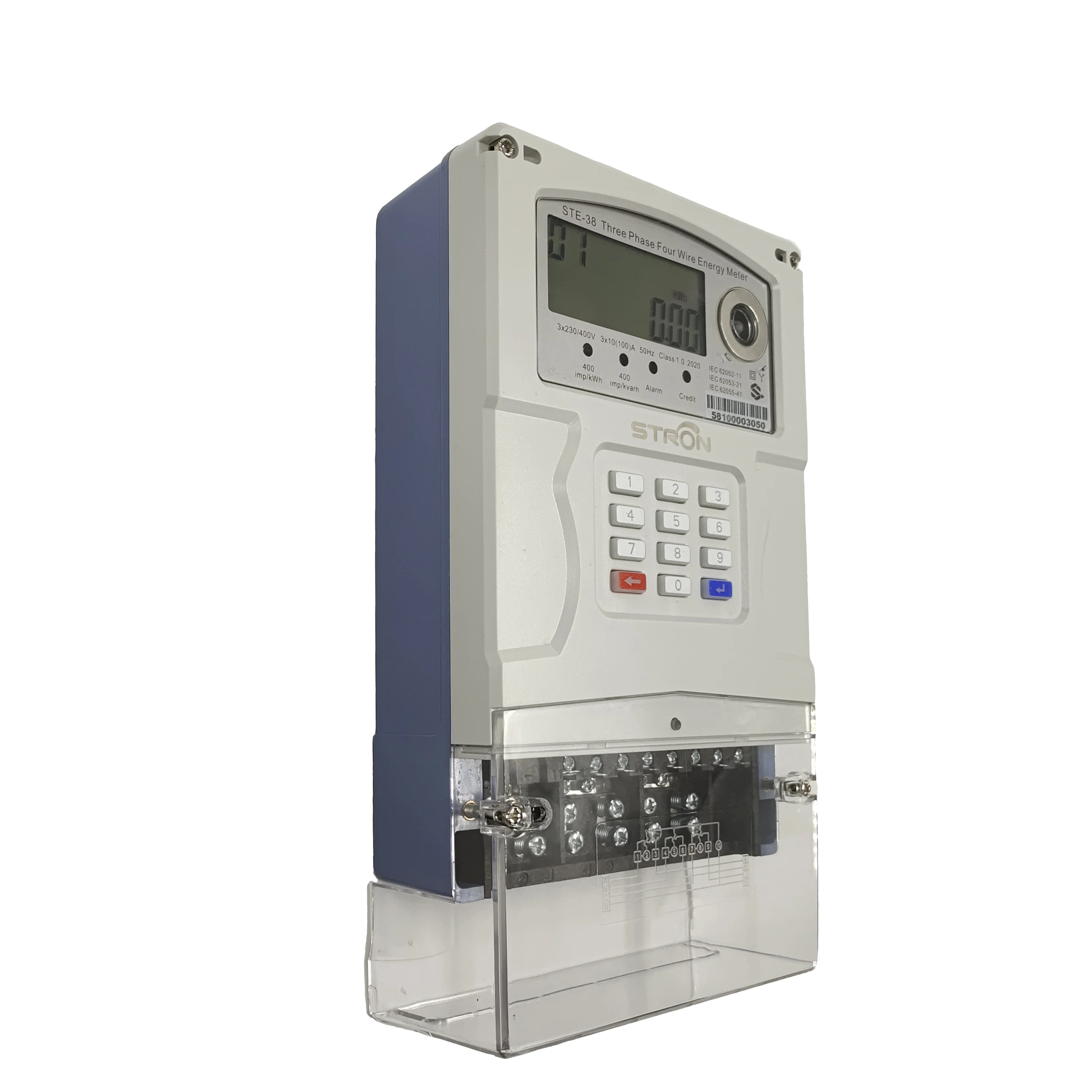 Sts Three Phase Smart Rf-lora Prepaid Electricity Meter - Buy Smart ...