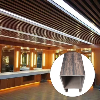 China Supplier New Design Wpc False Ceiling Easy Install Decorative ...