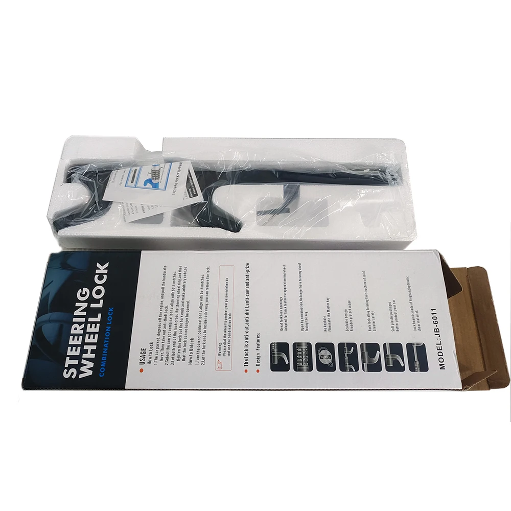 Steering Wheel 5 Digit Combination Lock Car/truck/van Universal ...