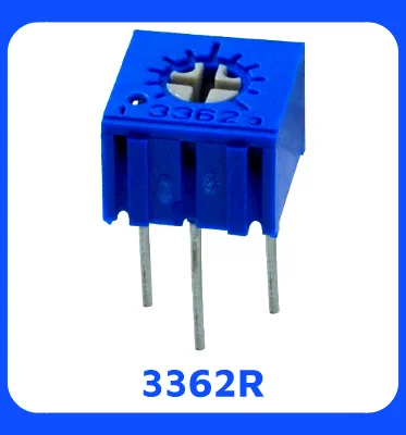 100K Ohm 3362W-104 P Trim Pot - Variable Resistor Potentiometer