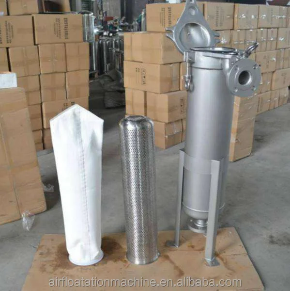 Stainless Steel Bag Filter With Filter Used On Paint Filtration Supply ...