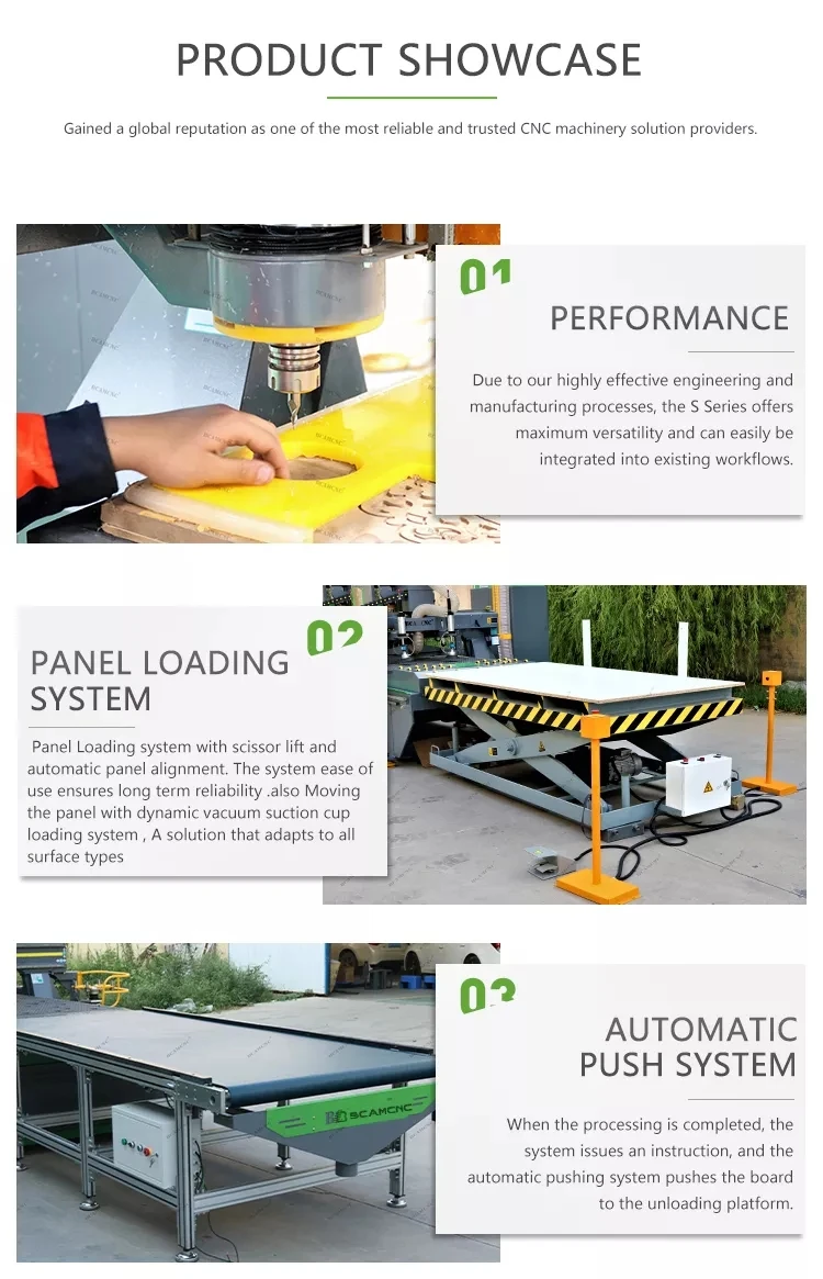 Nesting CNC Router for Wood Cutting & Labeling Efficiency
