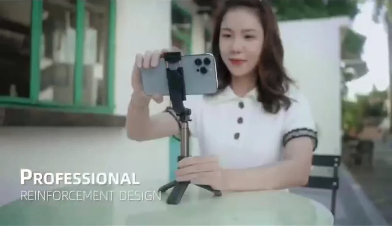 Hot Sale Phone Selfie Sticks Q10 Wireless Remote Monopod Kits Selfie Stick Integrated With ...