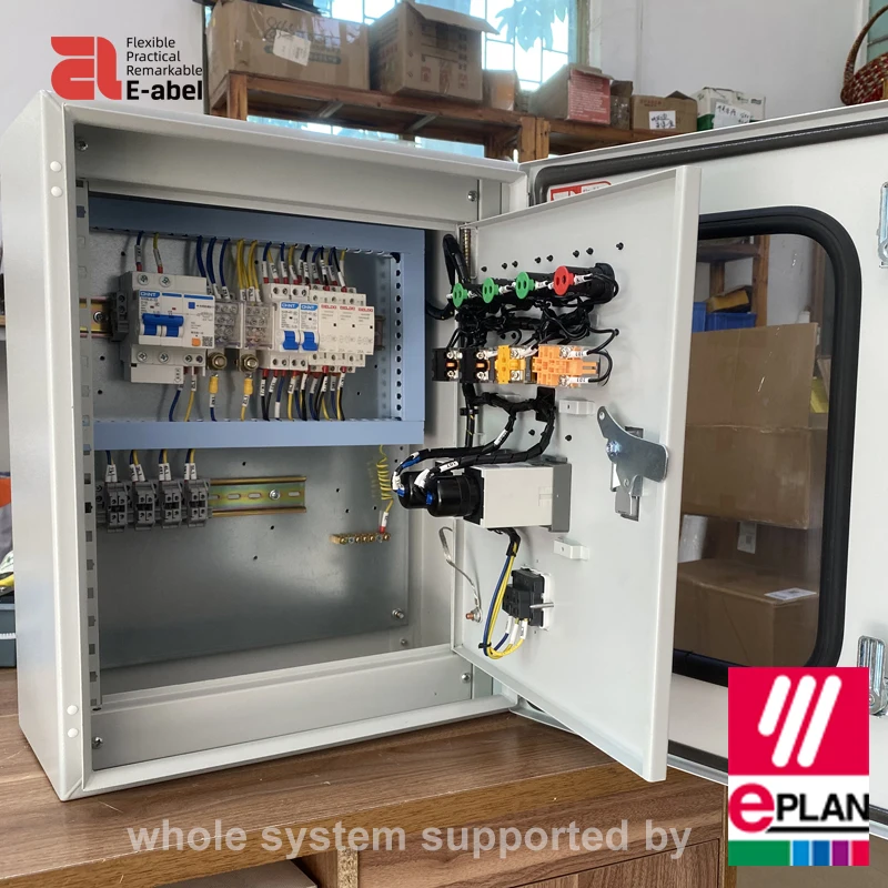Eabel Custom OEM PLC VFD Pump Control Panel Boxes