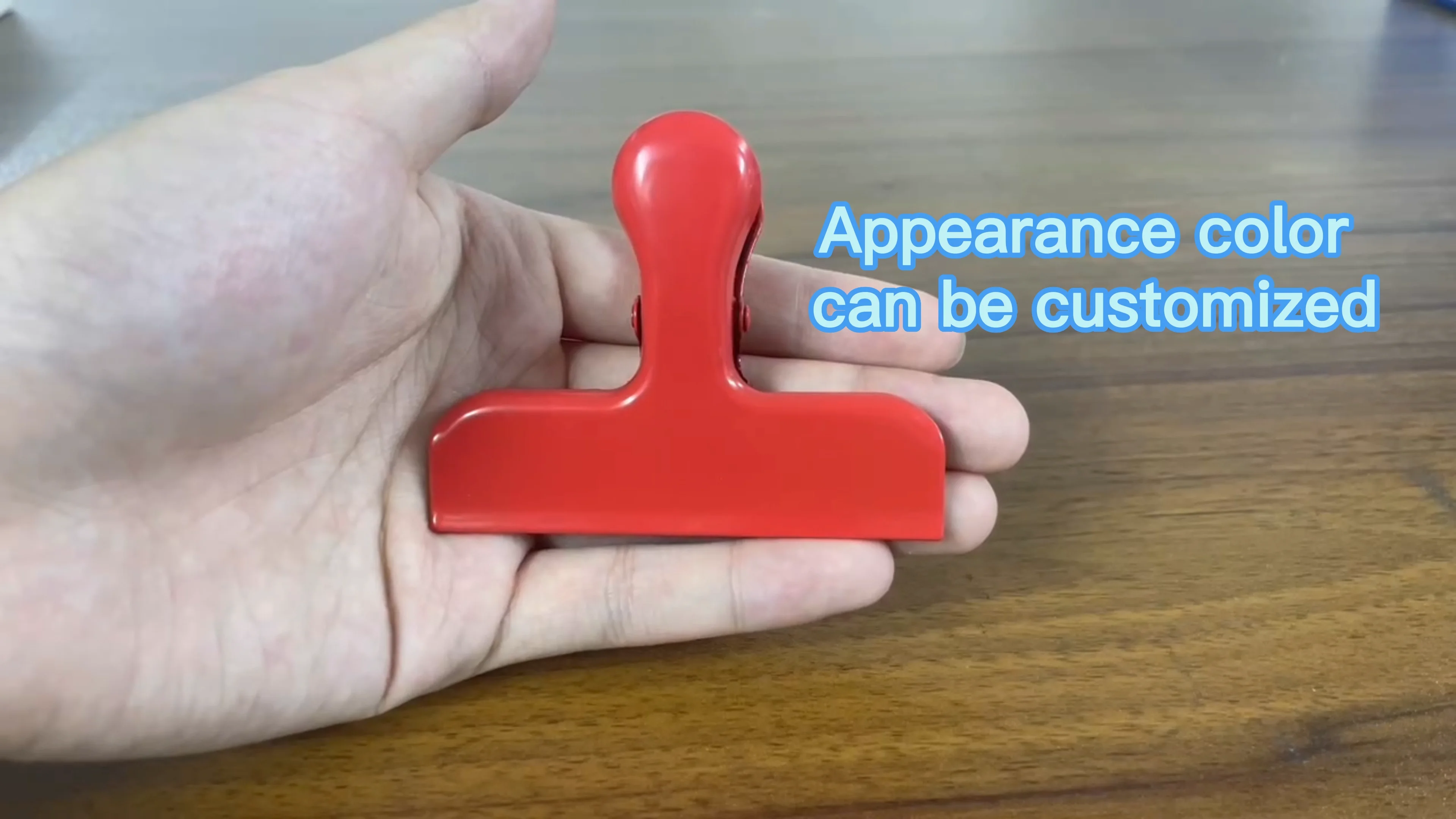 Factory Direct Sales High Quality Metal Food Bag Seal Clip Color Snack ...