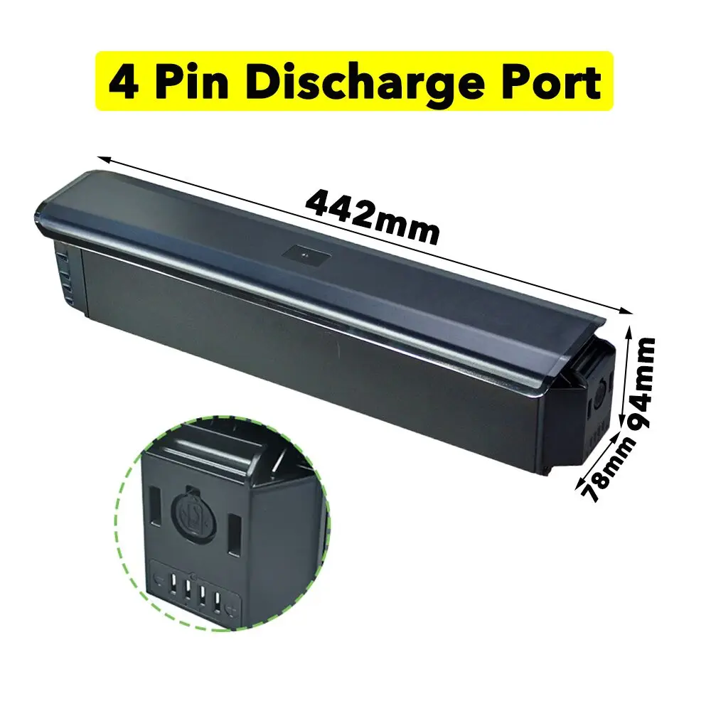 52V 48V 12.8Ah 15Ah 17.5Ah Pathfinder Battery for QuietKat Apex Pro ...