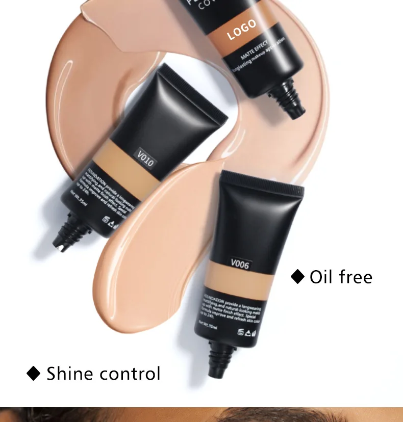 Private Label Face Makeup Foundation Without logo High Quality DIY 24 ...