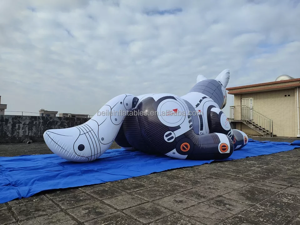 Customize Large PVC Inflatable Mecha Wolf Toy - 3m Long Custom ...