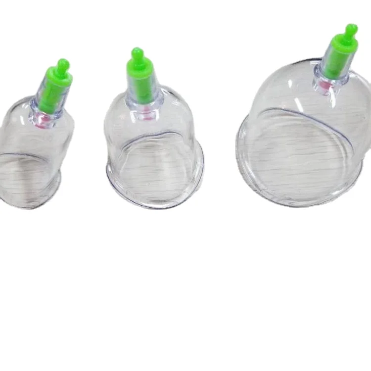Kangzhu 3 Cups Curved Vacuum C1 Cupping Set For Joint Therapy Suction ...