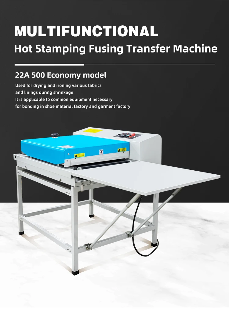 Garment Fabric Fusing Press Machine - 900mm Working Width