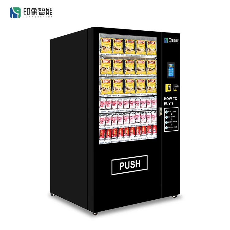 IMT Modern Grid Locker Vending Machines with 7.1 inches touch screen ...