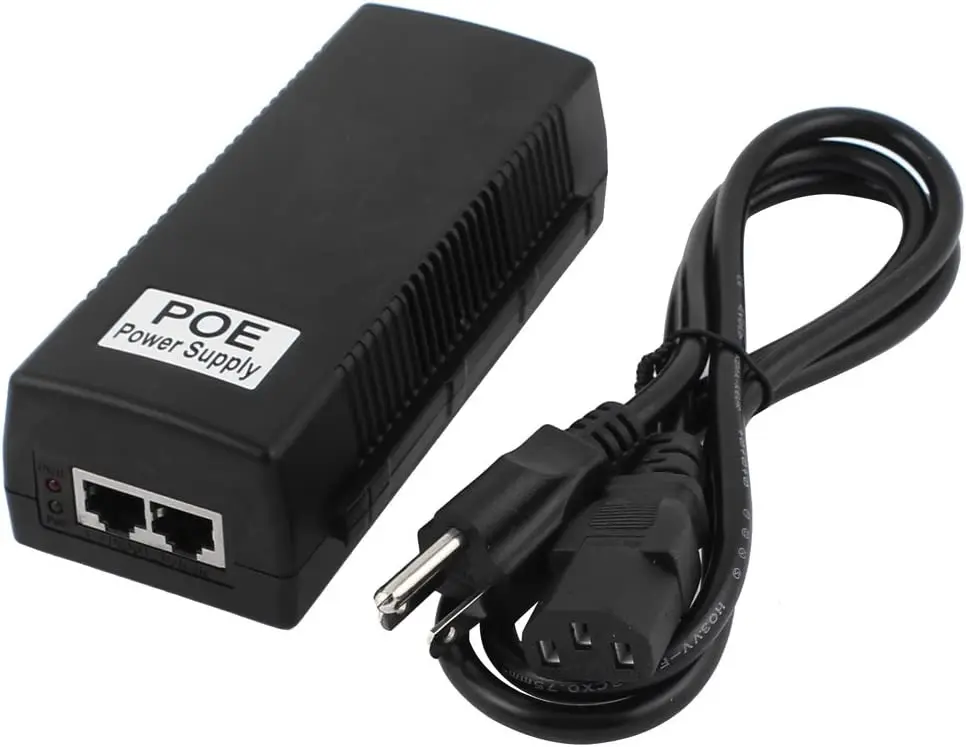 48V POE Injector 802.3AT+ ultra Poe Adapter 1G 2.5G 5G 10G Power Supply ...