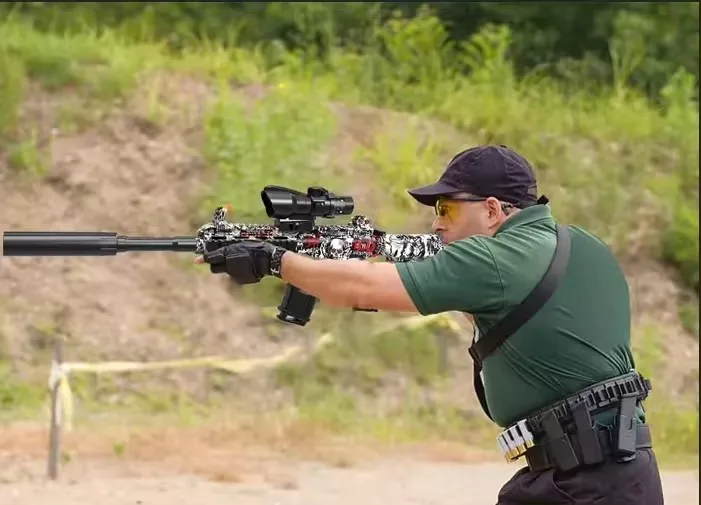 M4a1 Gel Ball Toy Blaster Gun Manual Automatic Splatter Ball Blaster ...