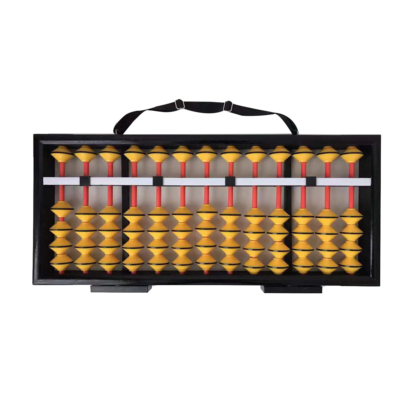 Educational teacher toys kids 13 rop plastic alphabet bead abacus math ...