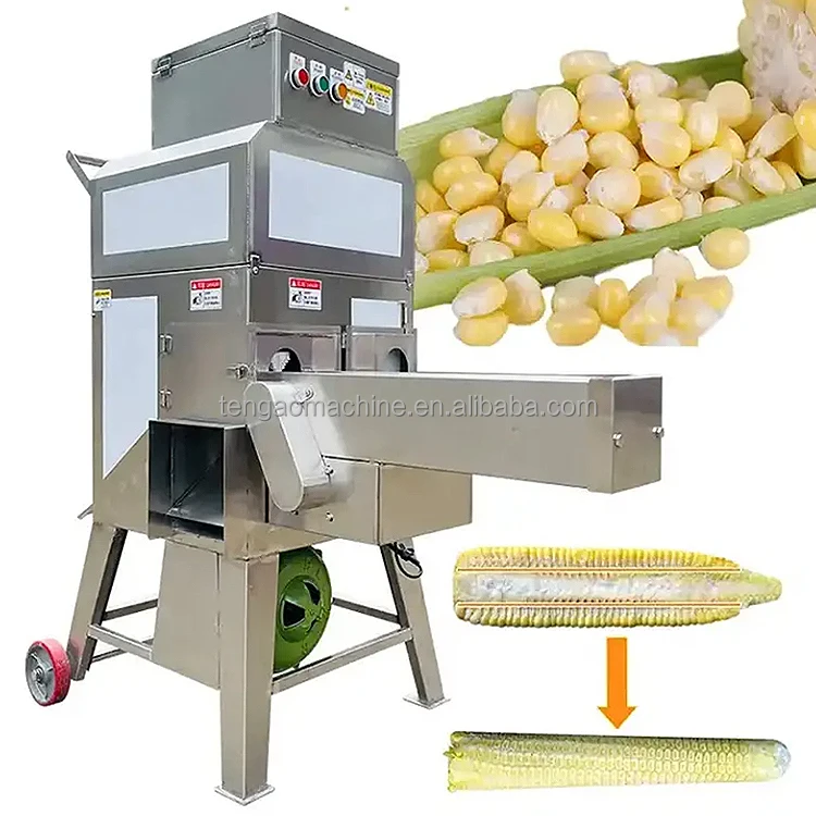 Electric Fresh Sweet Maize Sheller Machine - High Productivity