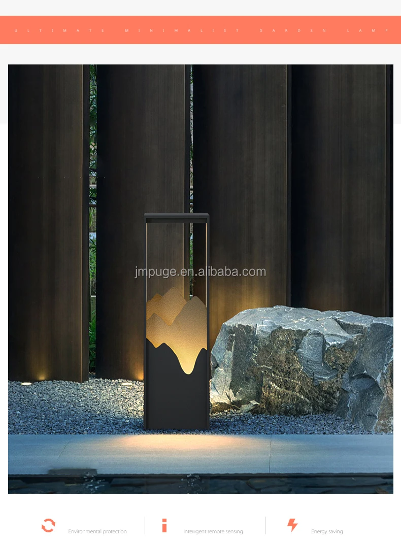 Outdoor IP65 Waterproof Led Bollard for Hotel Aluminium Modern Style COB Led Garden Light 10W ...