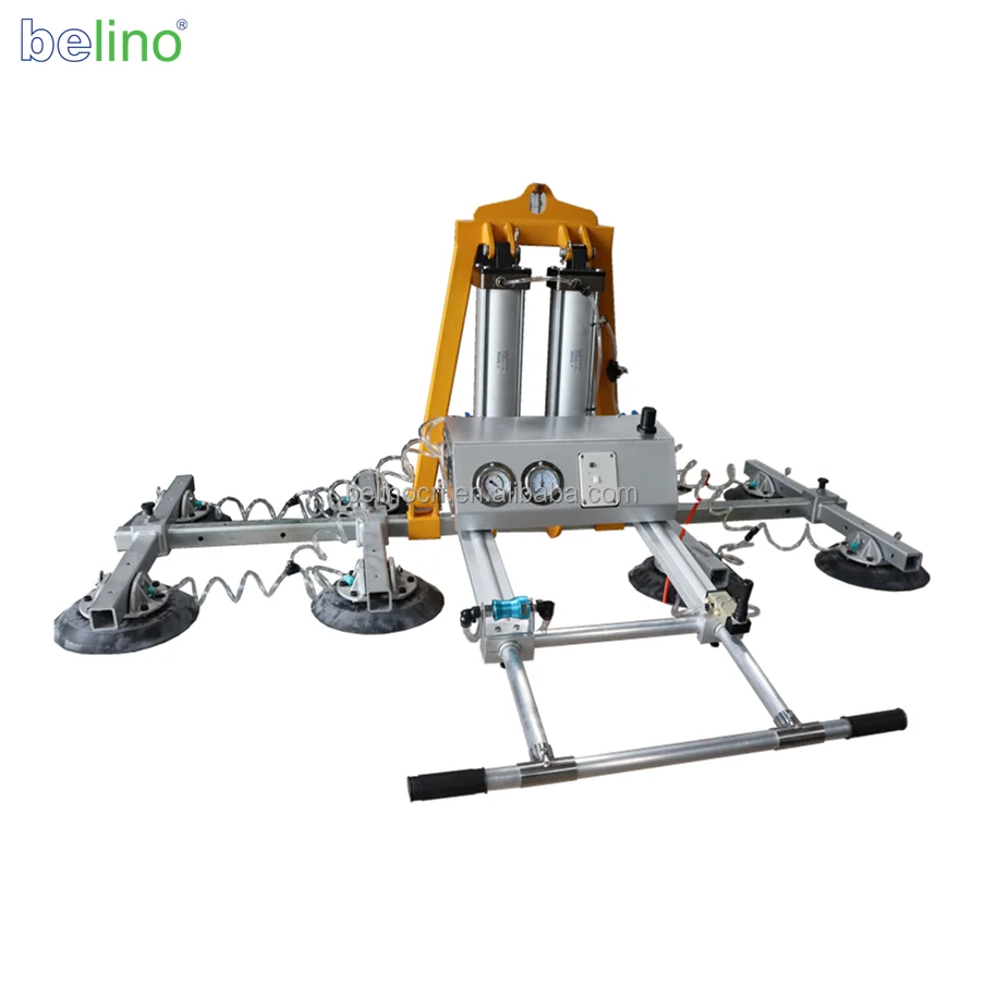 800kgs Granite Stone Slab Lifting Equipment-Vacuum Suction Cup Lifter ...