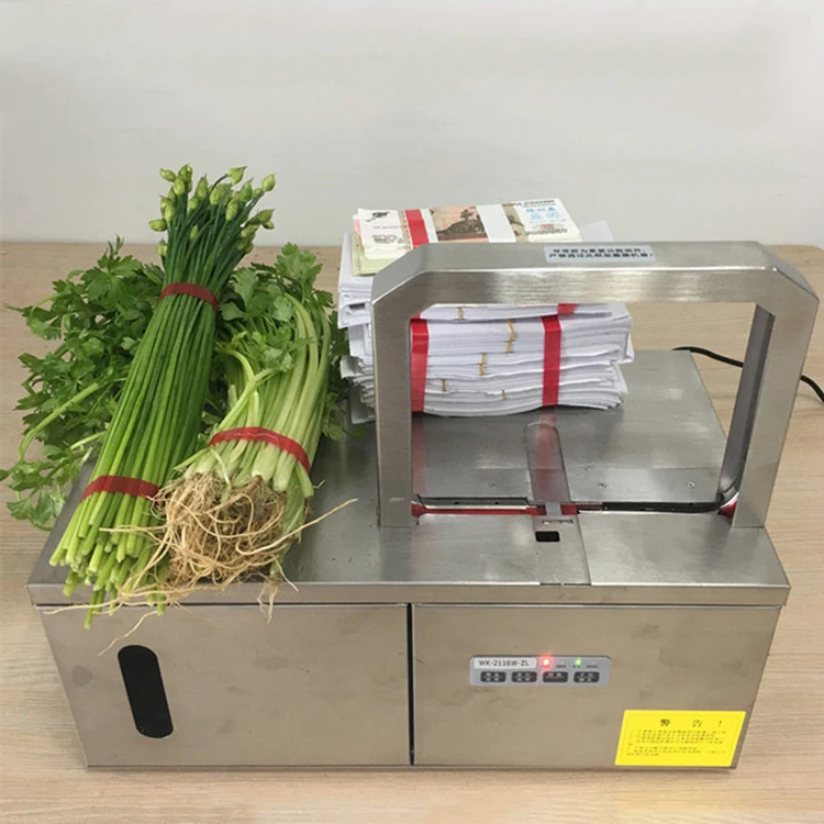 Former Vegetable Strapping Machine Wrapping Film Machine Plastic Opp ...