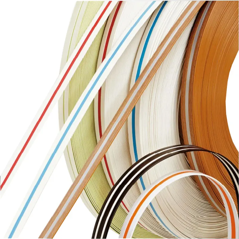 Extrusion Plastic Melamine Board Edging Strips PVC/ABS/Acrylic Board ...