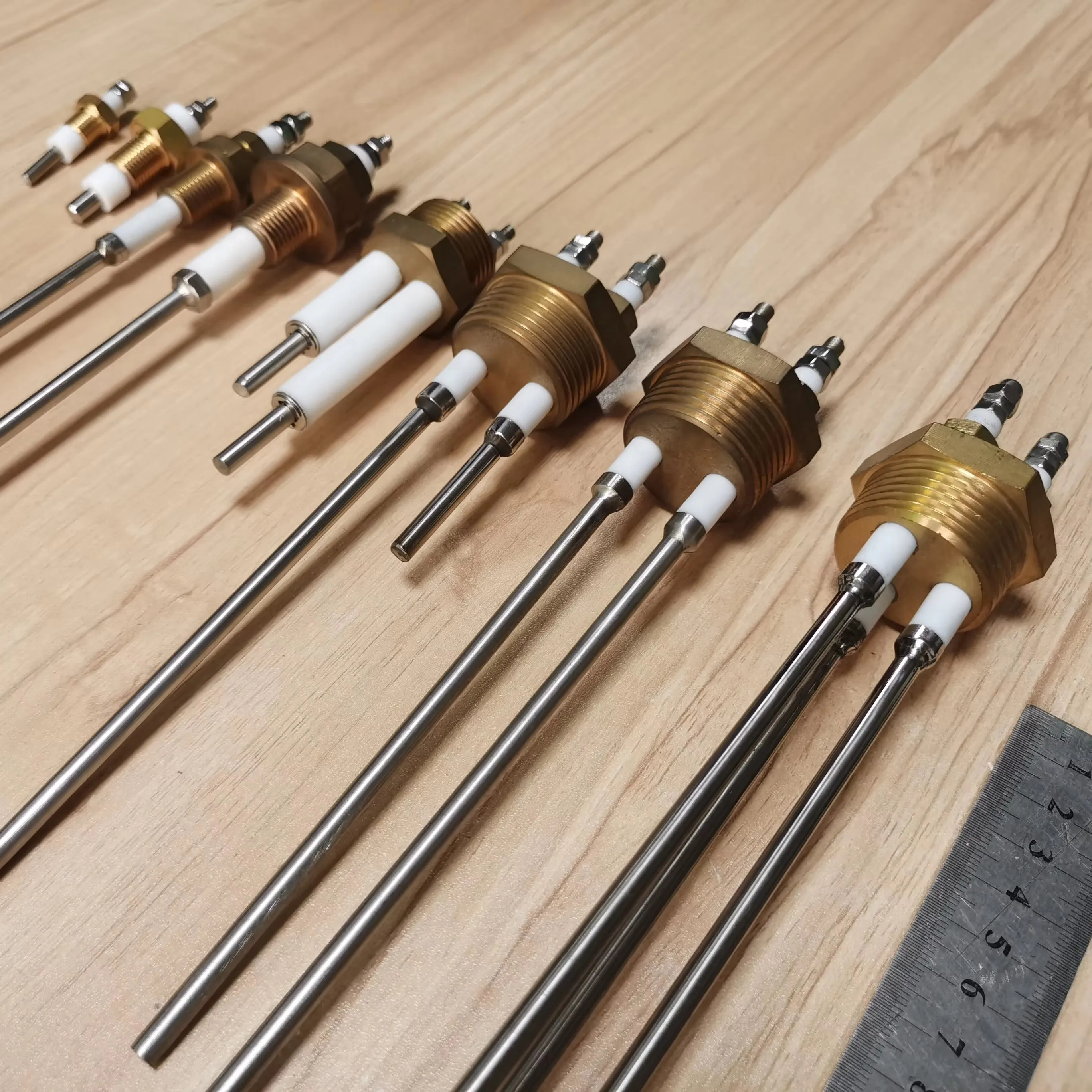 Conductive probe boiler pool water level electrode sensor SS or brass ...