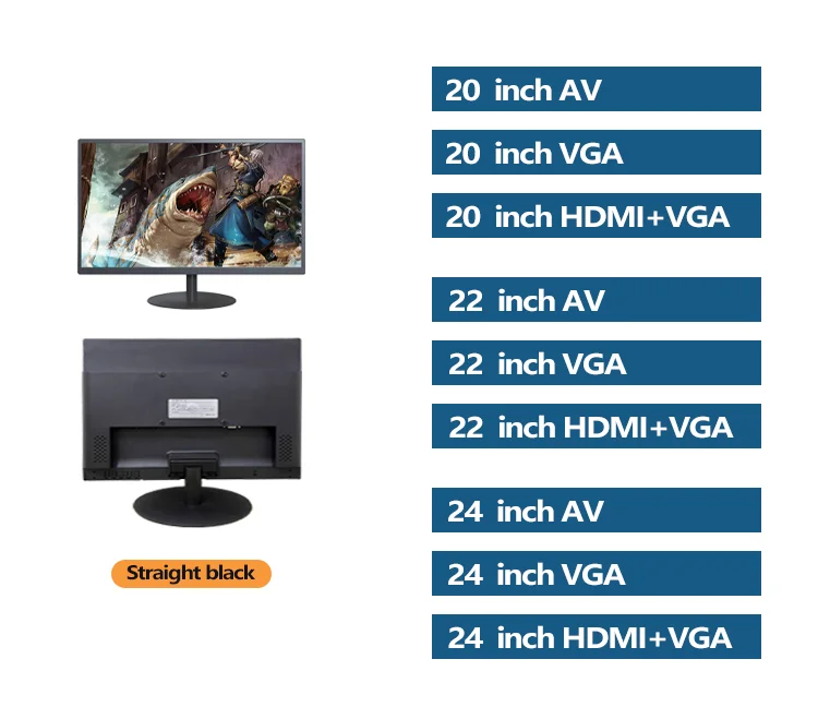 Pc Lcd Screen 2k Manitor Inch 165hz 34 Curve 120hz 27 Gaming Computer ...