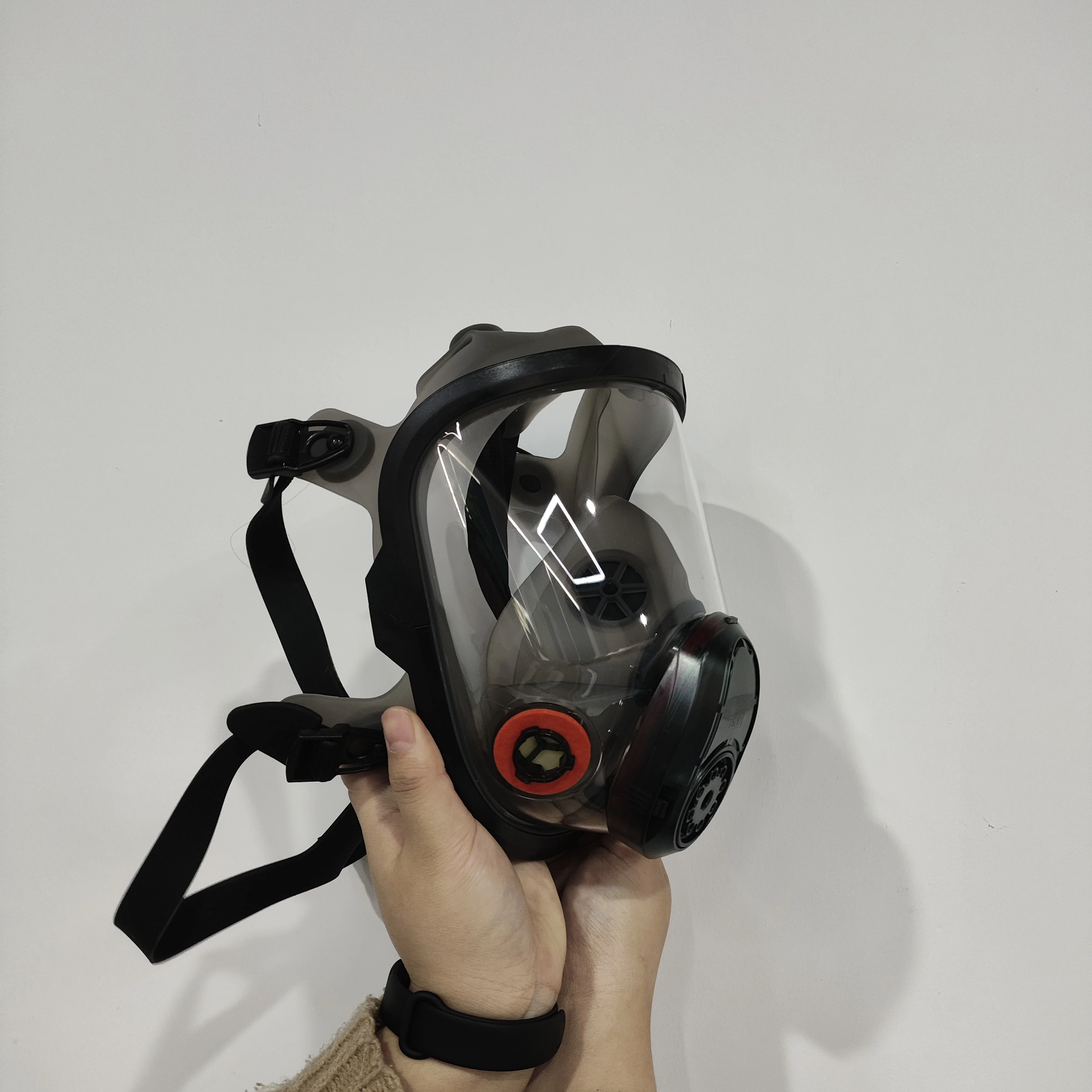 Silicone Rubber Masking Chemical Respirator Mask Respiration Cartridge ...