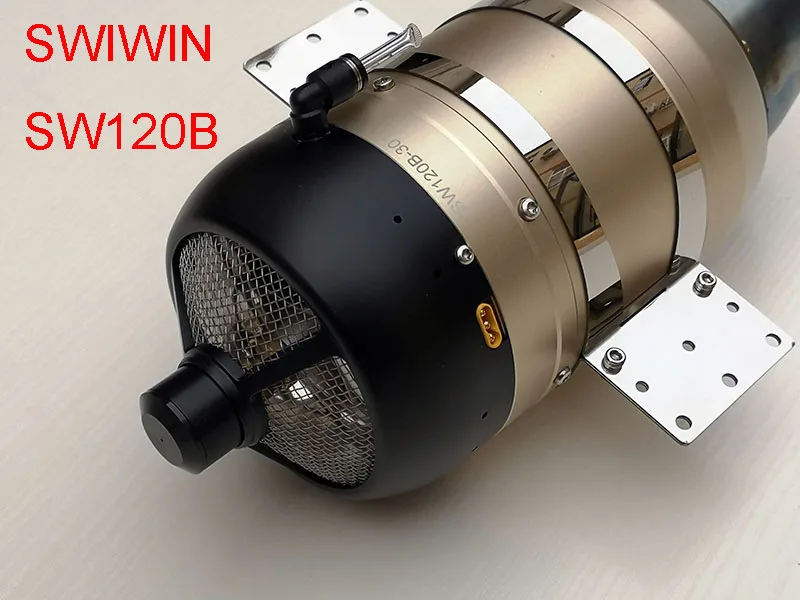 SWIWIN 12KG Turbojet SW120B Engine - Brushless RC Jet Engine for ...