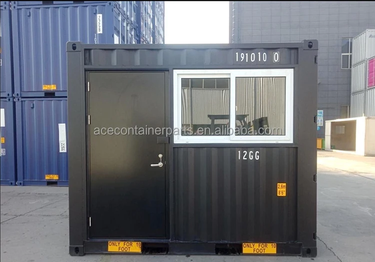 8ft 10ft Mini Prefab Modular Mobile Storage Shipping Container Office