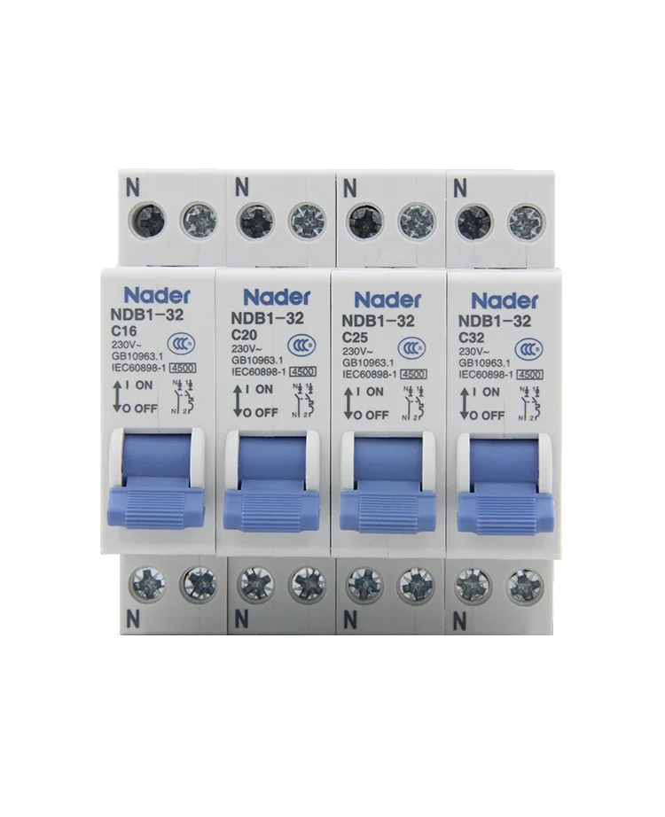 Nader NDB1-32 Circuit Breaker - Reliable over-Load Protection