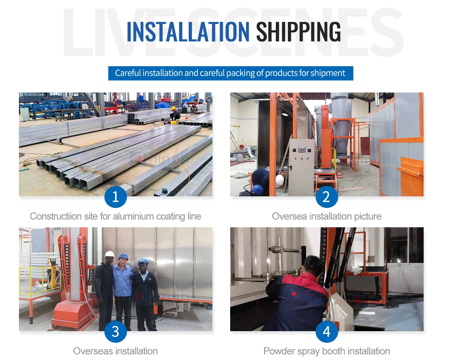 Aluminum Profiles Cabinet Busbar Roller Conveyor E-coating