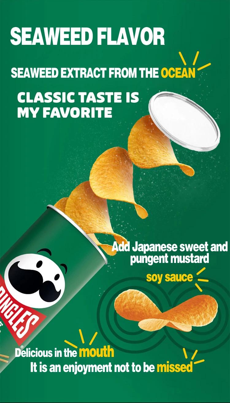 Pringles Potato Chips - Exotic Snack Wholesale Available