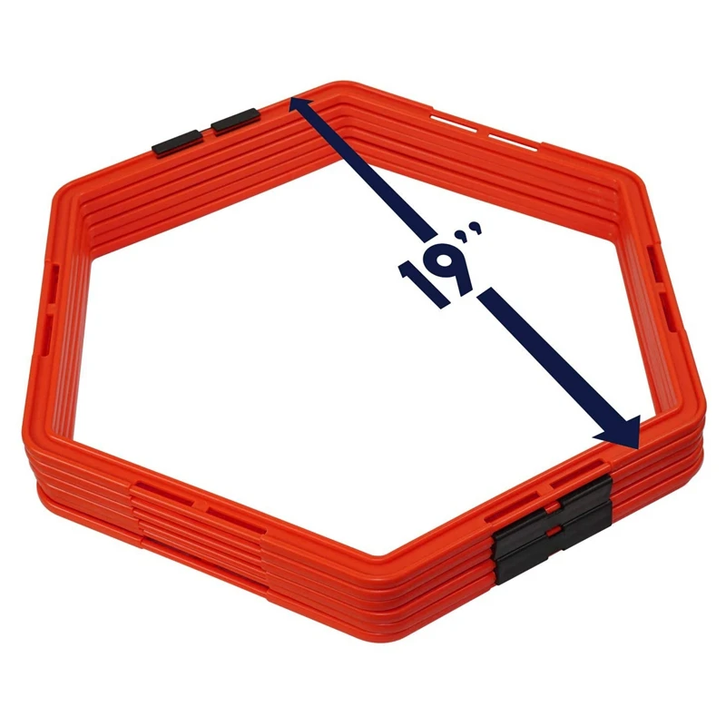 Folding Hexagon Training Sets Agility Ladder With Clips - Buy Hexagonal ...