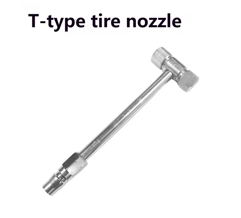 Auto Parts T-shaped Double Head Tire Nozzle Adapter Flexible Car ...